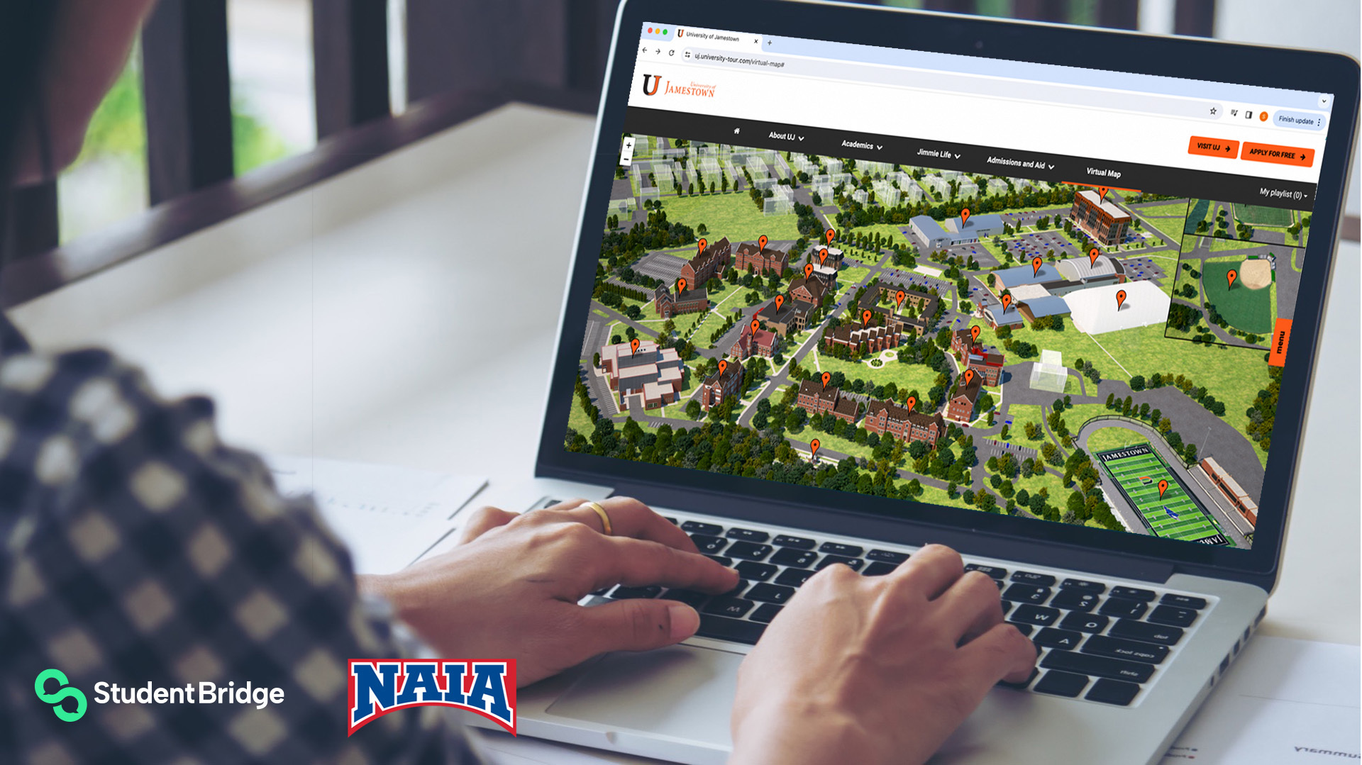 Winning with Immersive Video: A Case Study with University of Jamestown